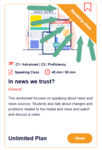 Introducing ESL Brains Speaking Class worksheets! - ESL Brains